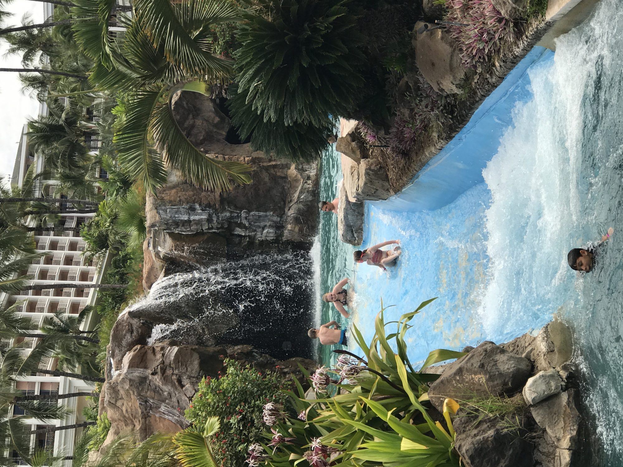 slides at grand wailea pool